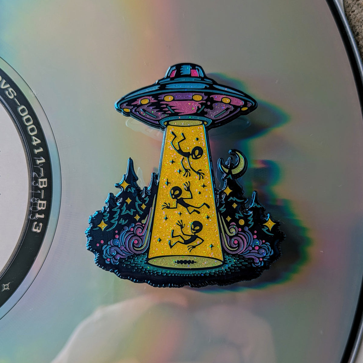 Alien Ascension Enamel Pin – Austens Stop-n-Shop